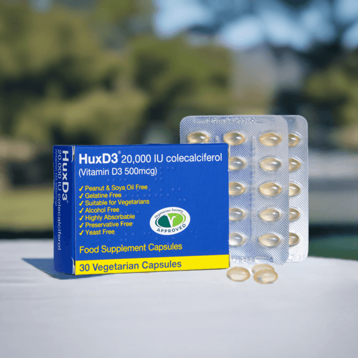 HuxD3 20,000iu Vegetarian Capsules